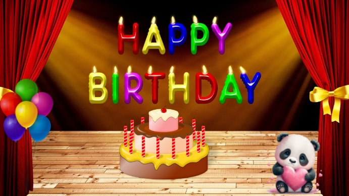 Happy birthday celebration Template | PosterMyWall