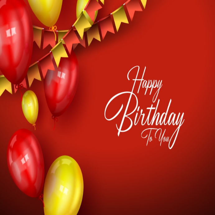 Copy of happy birthday celebration | PosterMyWall