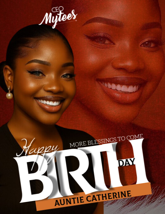 Happy birthday celebration flyer design template | PosterMyWall