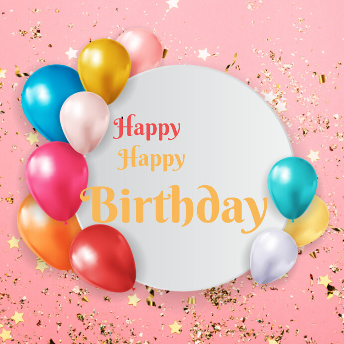 Copy of Happy Birthday code | PosterMyWall