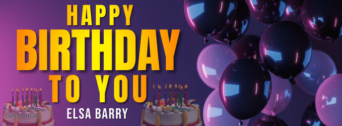 happy birthday cover Template | PosterMyWall