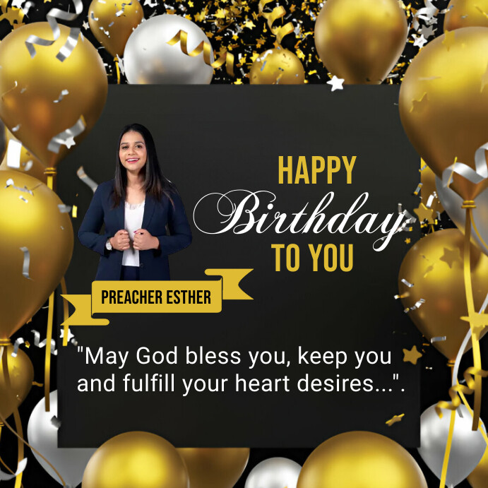 Plantilla de Happy birthday day poster | PosterMyWall