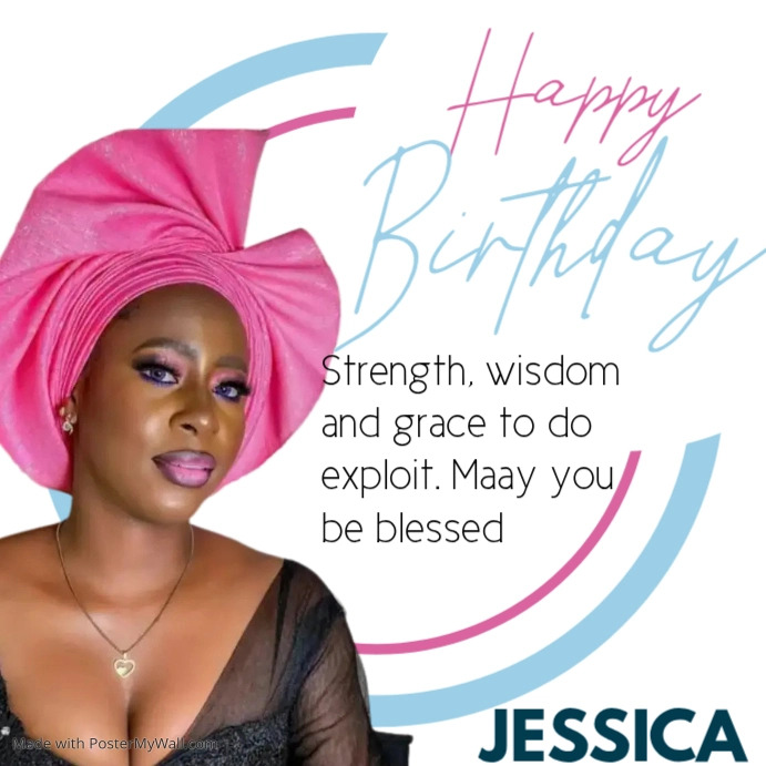HAPPY BIRTHDAY DESIGN TEMPLATE (1) | PosterMyWall