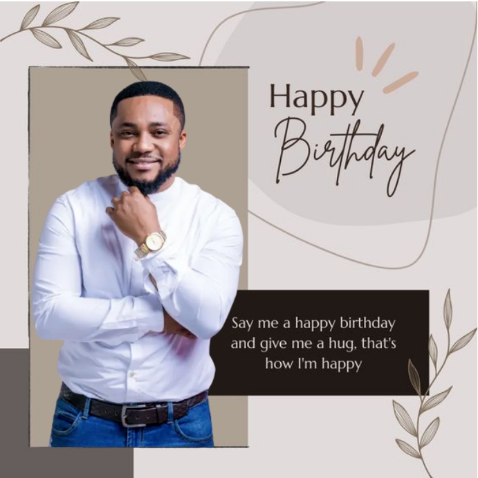 HAPPY BIRTHDAY DESIGN TEMPLATE (2) | PosterMyWall