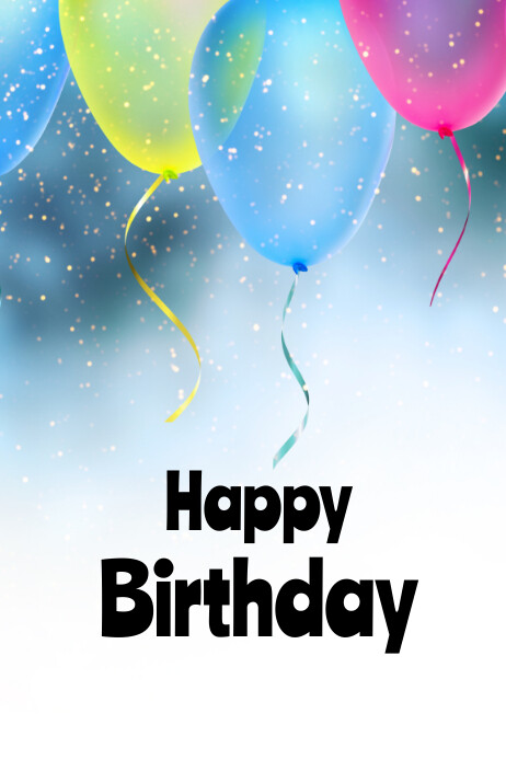 Happy Birthday Template | PosterMyWall
