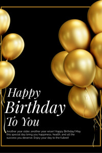 happy birthday brother Template | PosterMyWall