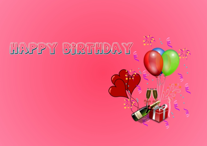 HAPPY BIRTHDAY Template | PosterMyWall