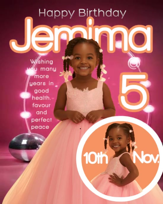 Happy Birthday Template | PosterMyWall