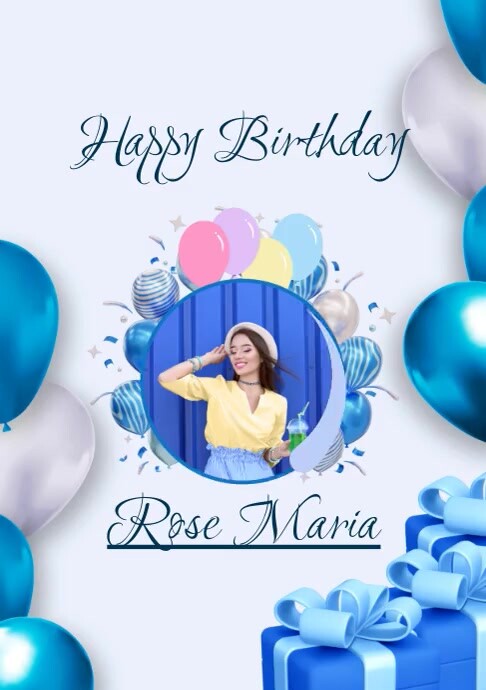 Happy Birthday Template | PosterMyWall