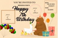 78+ Free Templates for '7th birthday' | PosterMyWall