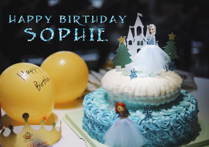 Copy of Frozen Happy Birthday | PosterMyWall