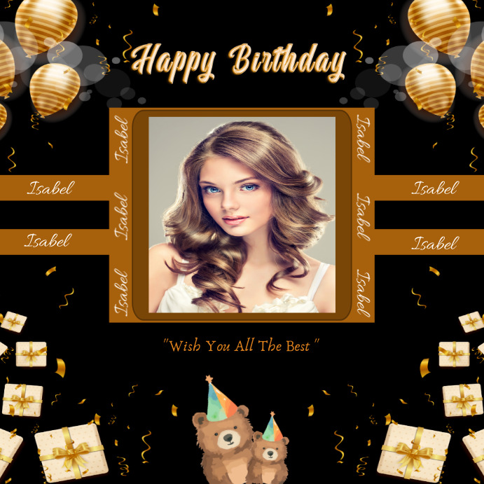 Happy Birthday Modelo | PosterMyWall