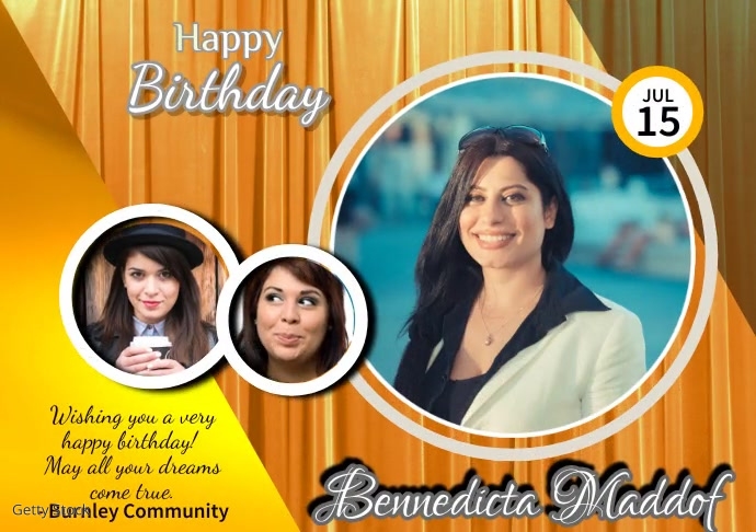 Happy Birthday Design Template | PosterMyWall