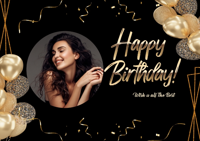 Happy Birthday Template | PosterMyWall