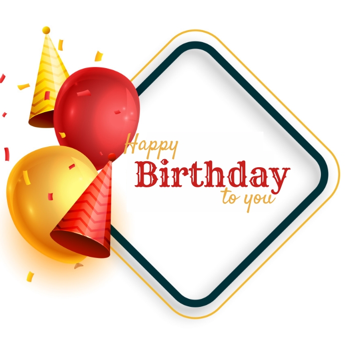 Happy Birthday Design Template | PosterMyWall
