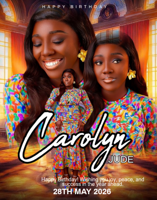 Happy birthday design template | PosterMyWall