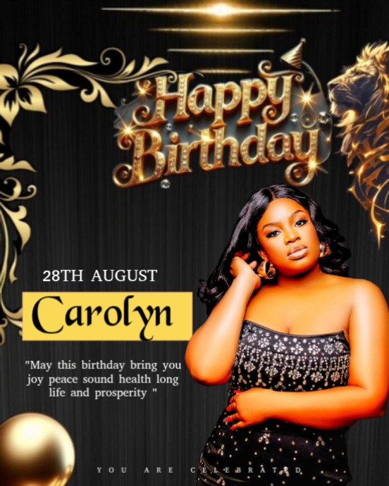 Happy birthday design template | PosterMyWall