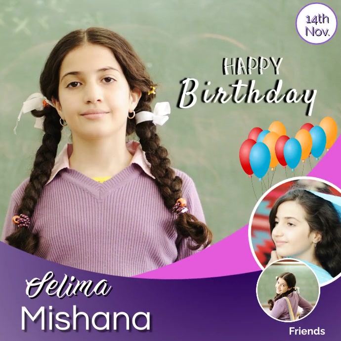 Happy Birthday Design Template | PosterMyWall