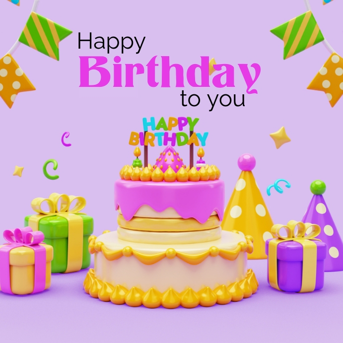 Happy birthday design Template | PosterMyWall