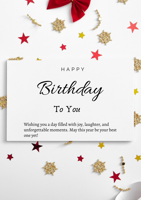 Happy birthday Template | PosterMyWall
