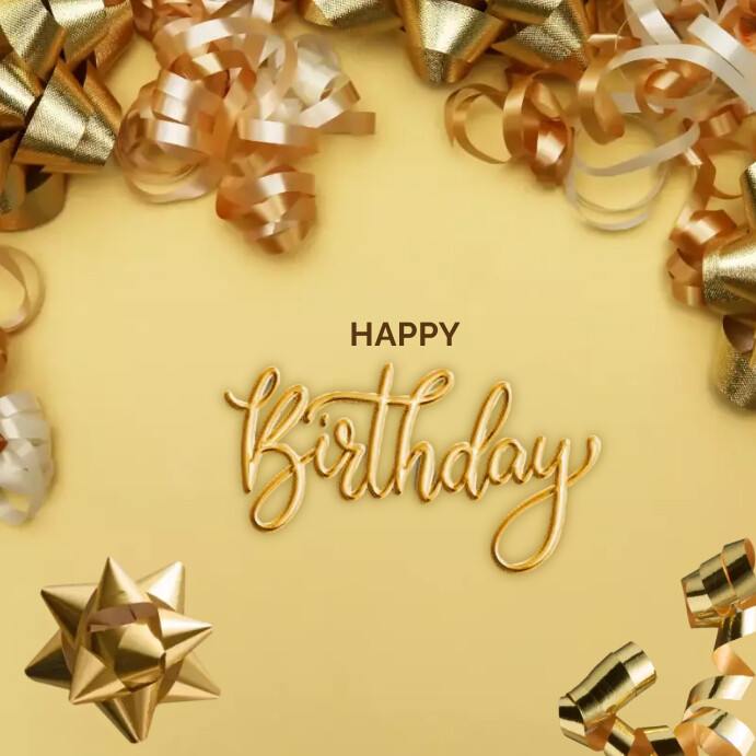 Happy Birthday Template | PosterMyWall