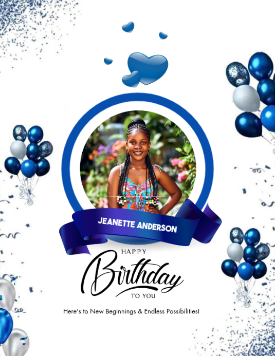Happy Birthday Template | PosterMyWall