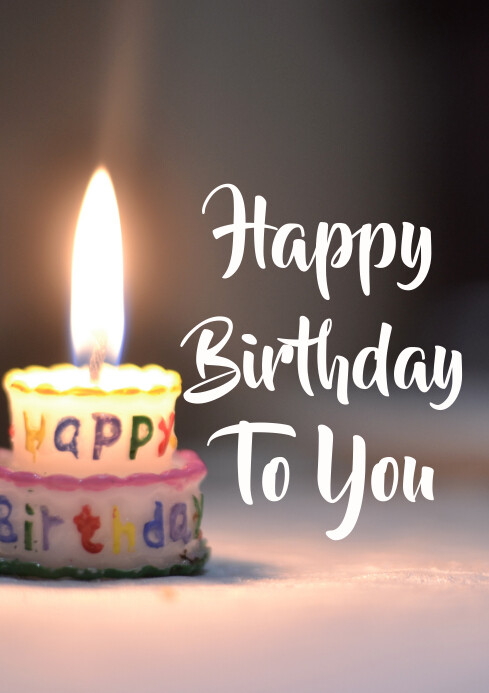 Happy Birthday Template | PosterMyWall