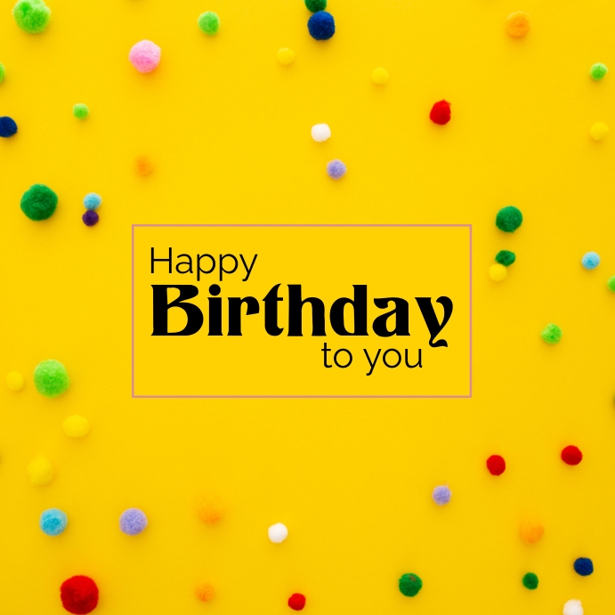 happy birthday design Template | PosterMyWall