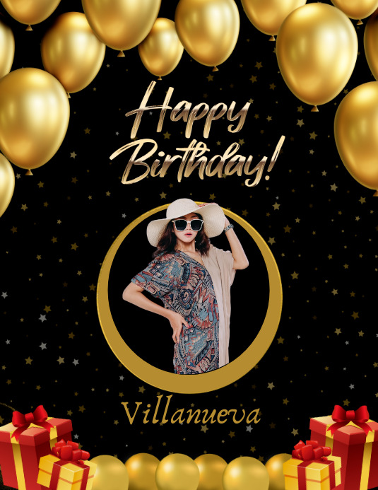 Happy Birthday Template | PosterMyWall