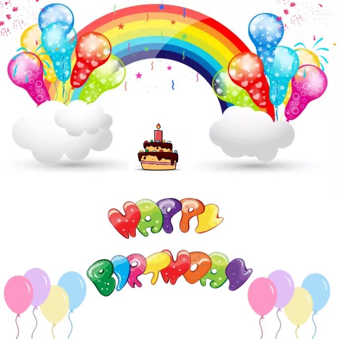 Happy birthday Template | PosterMyWall