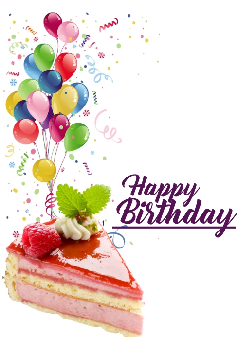 Happy Birthday Template | PosterMyWall