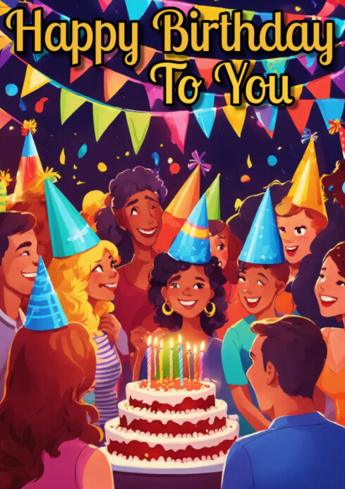 happy birthday Template | PosterMyWall