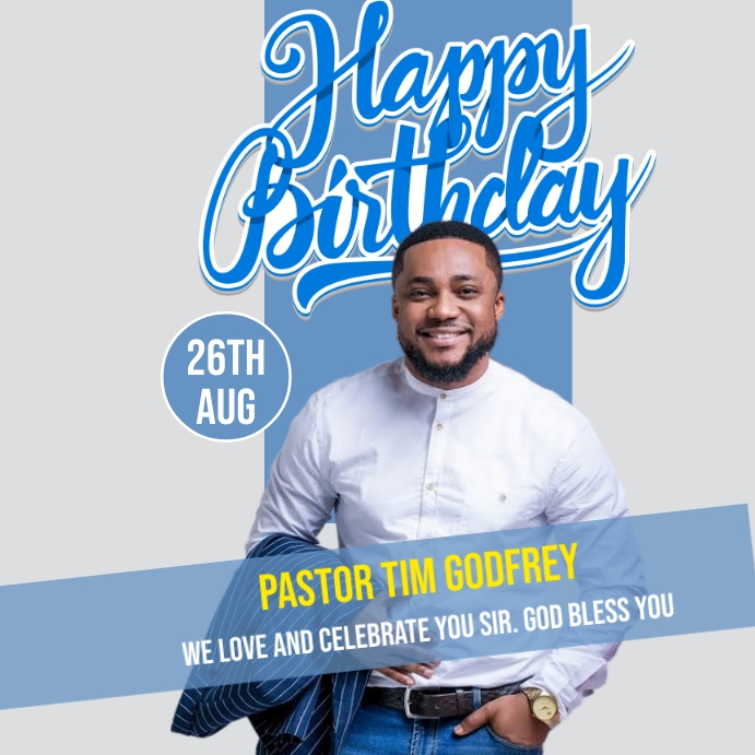 Copy of happy Birthday | PosterMyWall