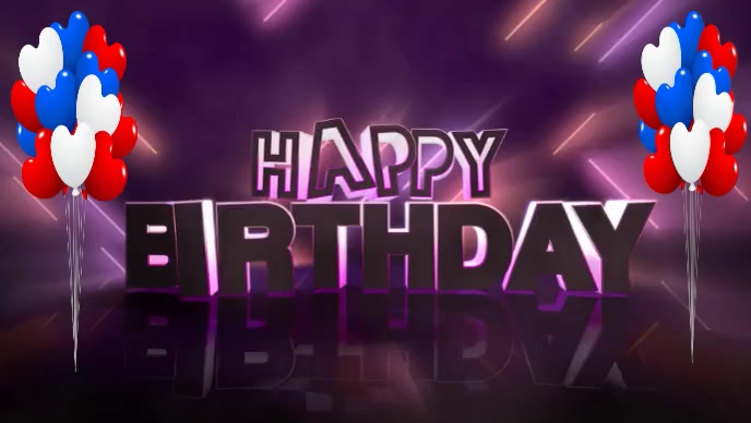 HAPPY BIRTHDAY Template | PosterMyWall