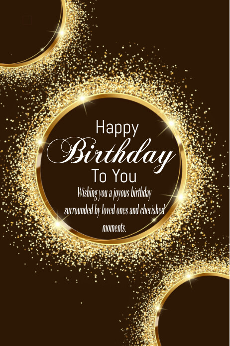Copy of Happy Birthday | PosterMyWall