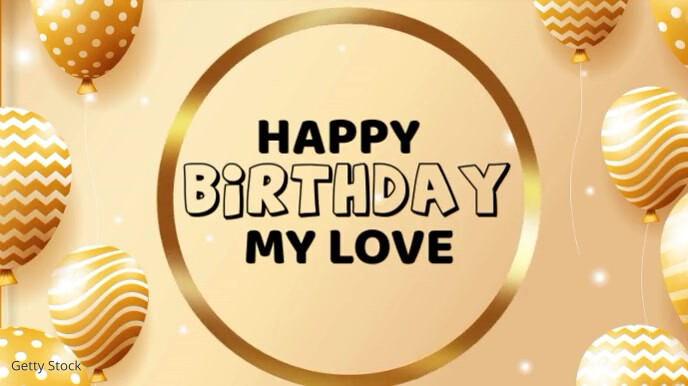happy birthday digital display video Template | PosterMyWall