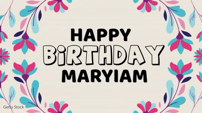 happy birthday digital display video Template | PosterMyWall