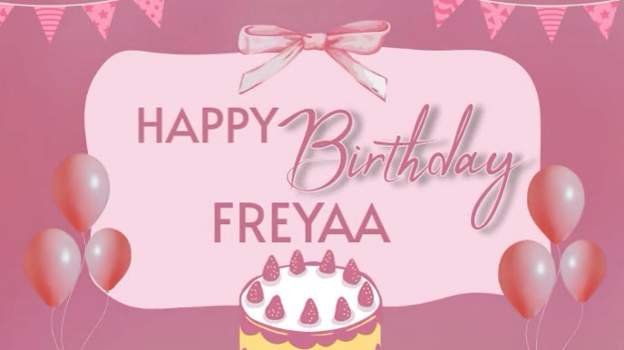 happy birthday digital display video Template | PosterMyWall