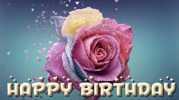 Happy Birthday Digital Display Video Template | PosterMyWall