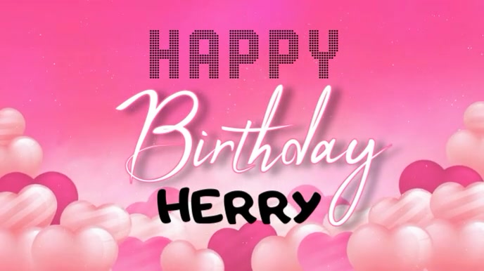 Copy of happy birthday digital display video | PosterMyWall
