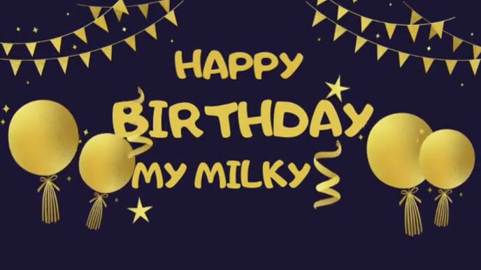 happy birthday digital display video Template | PosterMyWall