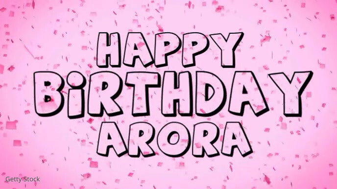 happy birthday digital display video Template | PosterMyWall