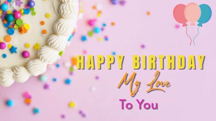 happy birthday digital display video Template | PosterMyWall