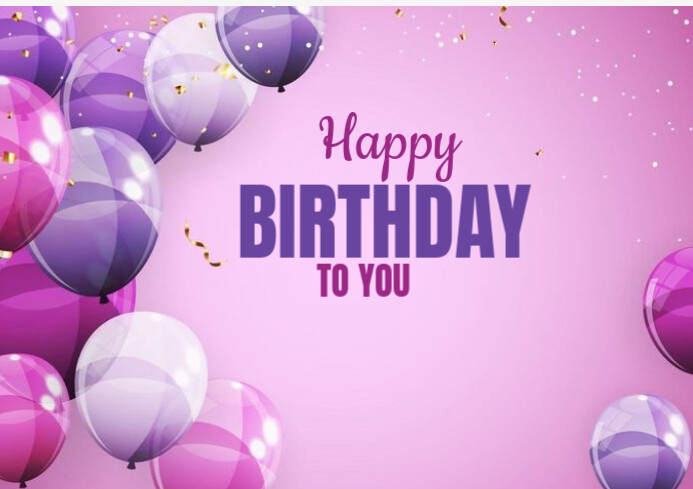 Happy birthday editable template | PosterMyWall
