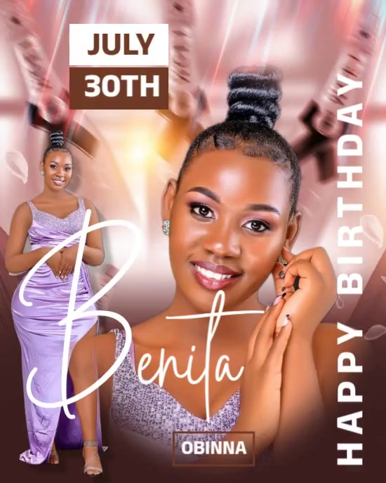 happy birthday flyer birthday party flyer birthday invitation Template ...