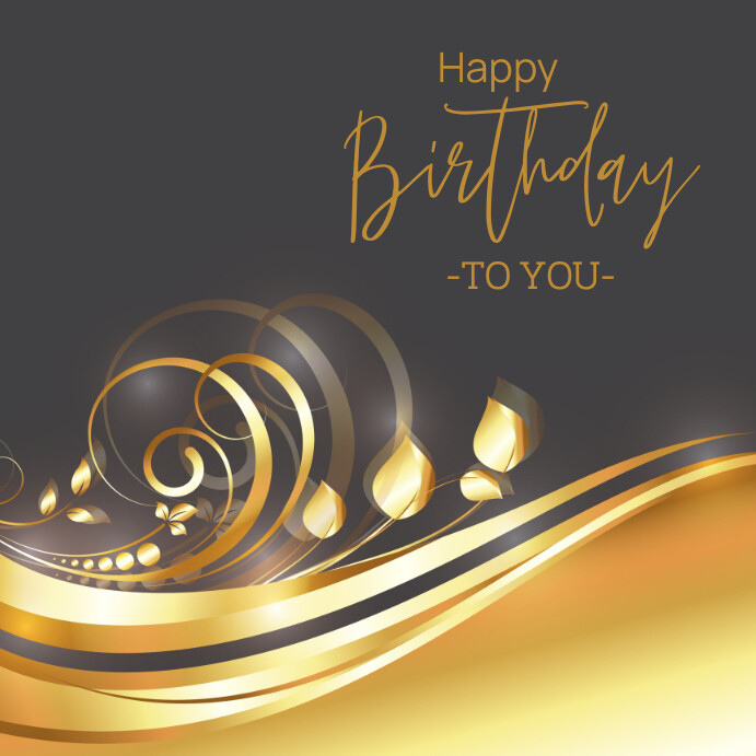 Copy of Happy Birthday Flyer Template | PosterMyWall