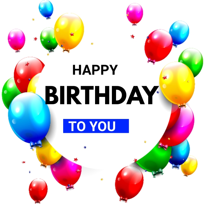 Happy Birthday Flyers Template | PosterMyWall