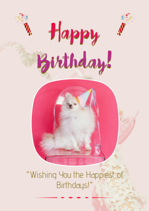 Happy Birthday Gift Card Template | PosterMyWall
