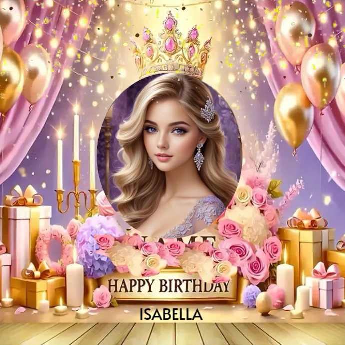 happy birthday greeting card Template | PosterMyWall