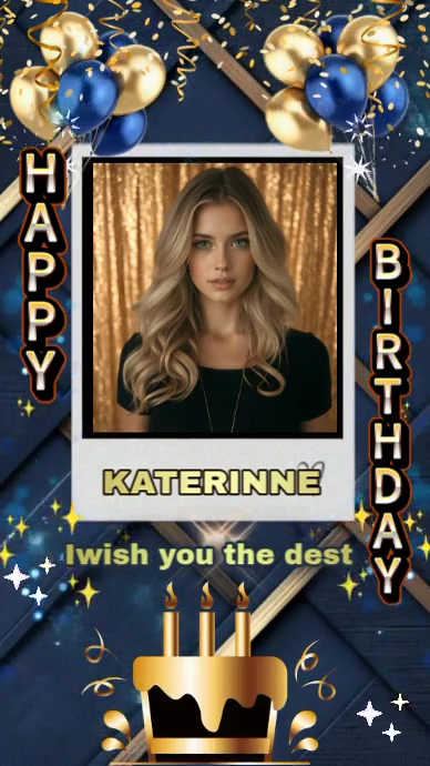 Plantilla de happy birthday greeting card | PosterMyWall